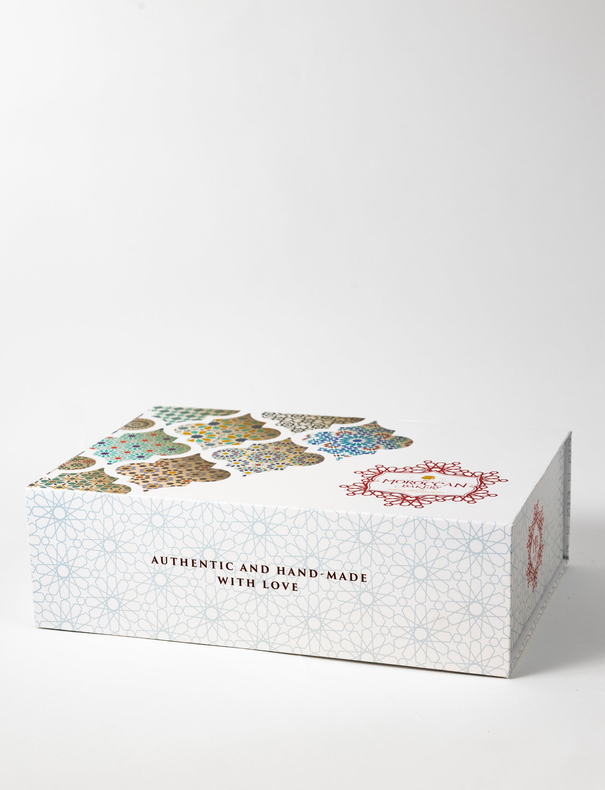 Luxury 12-Row Moroccan Cookie Box | Complete Custom Selection