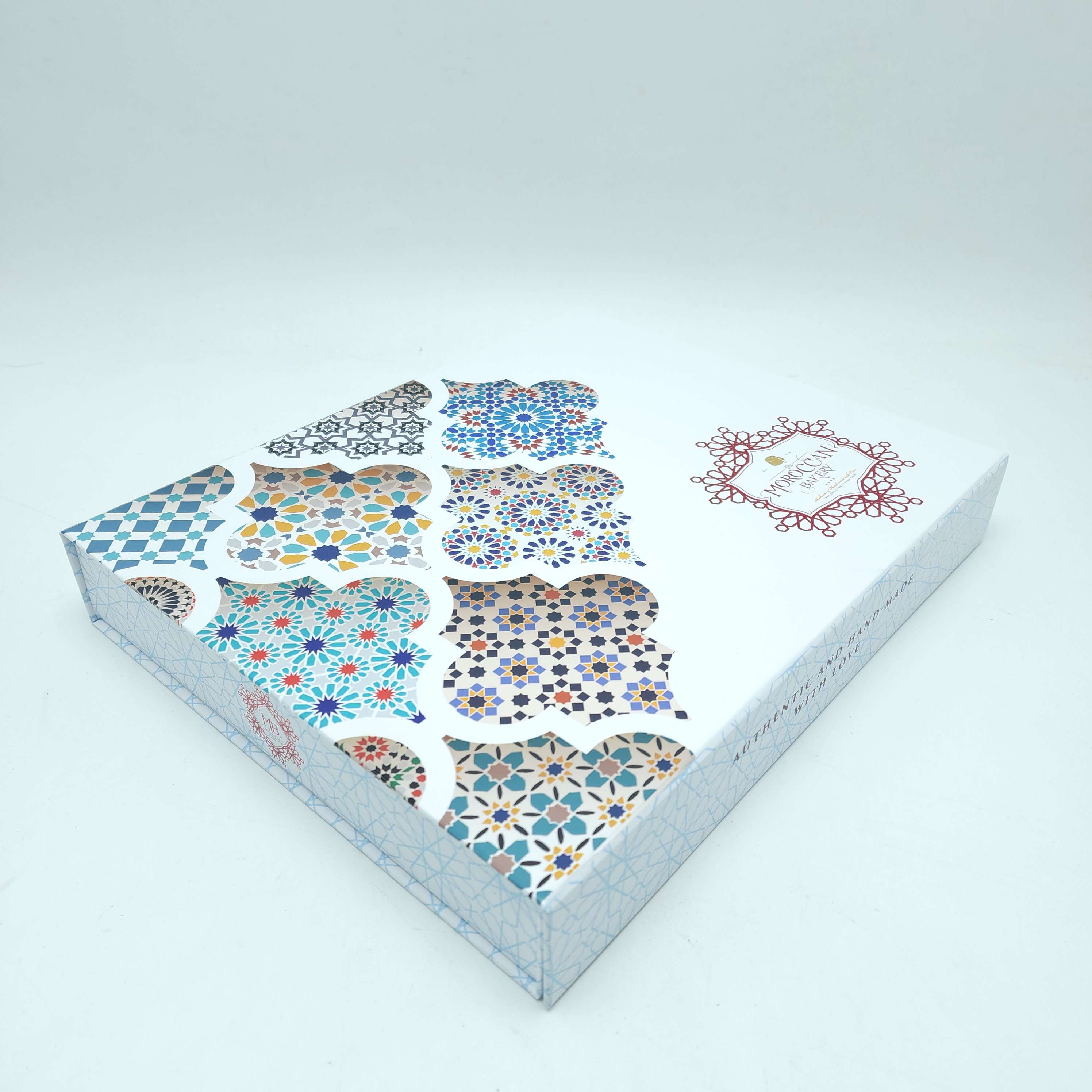 Personalized Moroccan Cookie Box | 6-Row Custom Selection